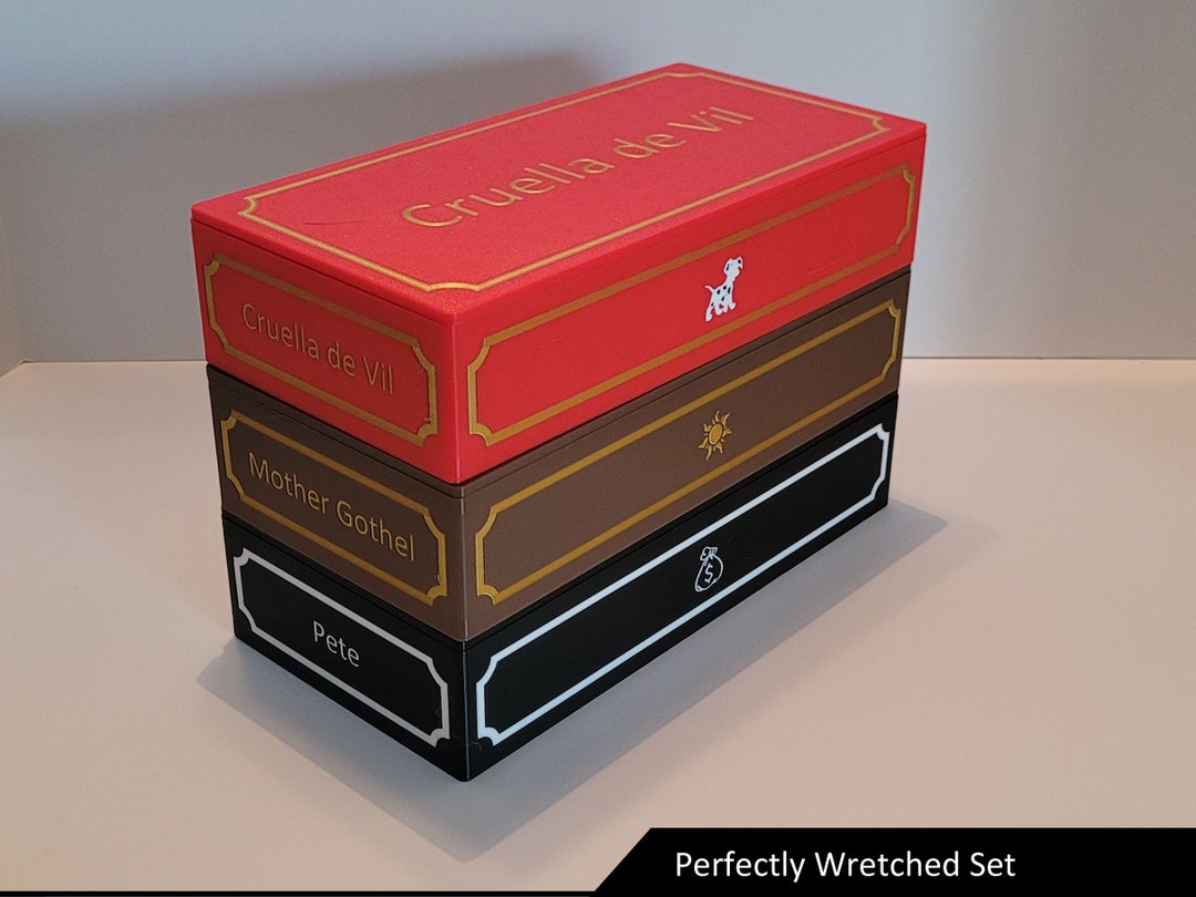 Villainous Character Boxes Perfectly Wretched Set | Villainous Board ...