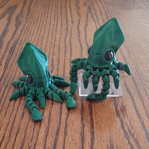 Articulated Squid | Cinderwing3d | Fidget Toy | Gift for Child | Gift ...