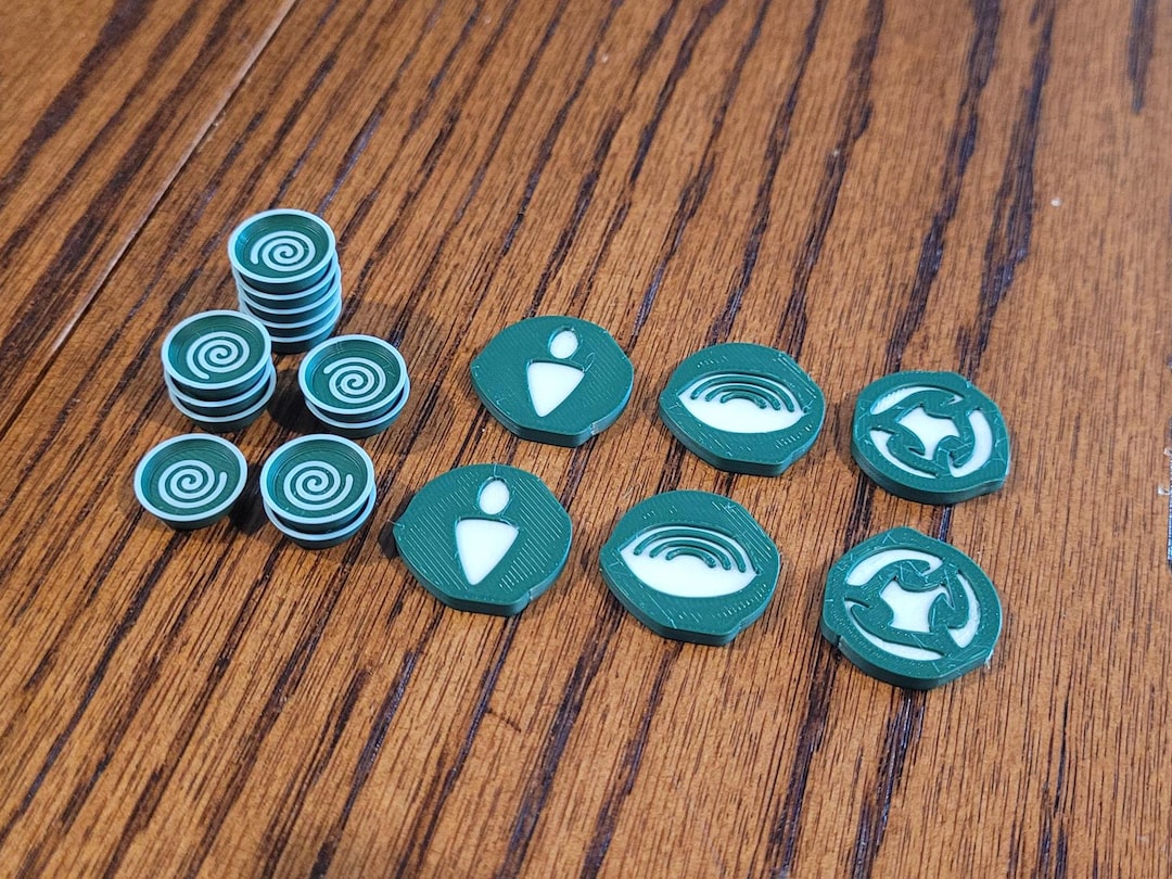 Spirit Island Player Upgrade Tokens | Customize Your Tokens | Spirit ...