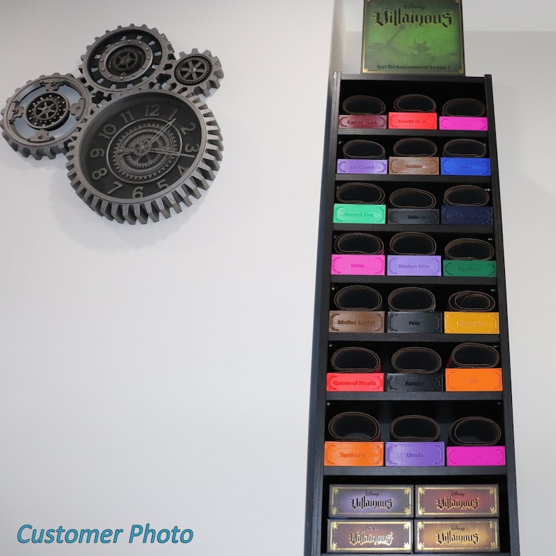 Villainous Character Boxes Complete Set Villainous Board - Etsy