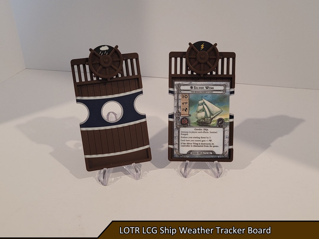 LOTR LCG Ship Weather Tracker Board | Lord of the Rings the Card Game ...