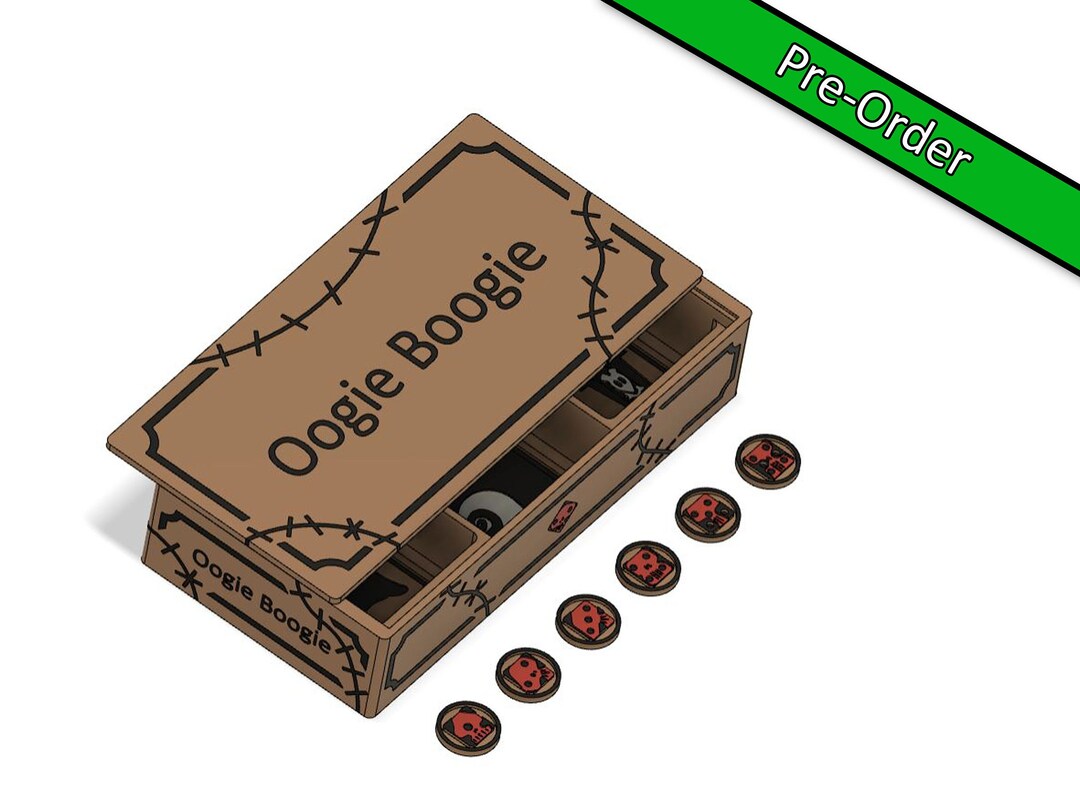 Oogie Boogie Character Box Villainous Board Game - Etsy