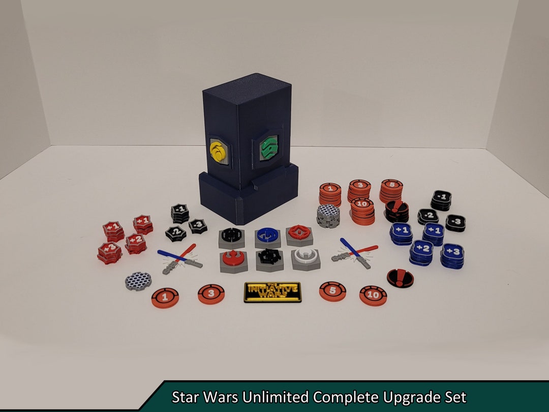 Star Wars Unlimited Complete Upgrade Set Standard Deck Box 91 Reminder ...