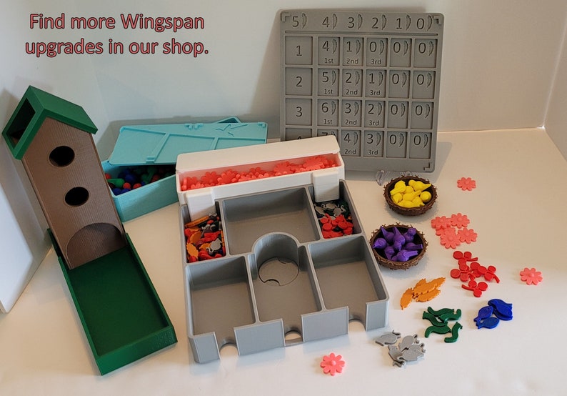 Upgraded Bird Dice Tower Wingspan Board Game - Etsy