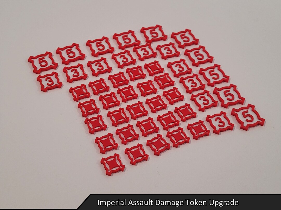 Imperial Assault Damage Token Upgrade | Star Wars Imperial Assault | 45 ...