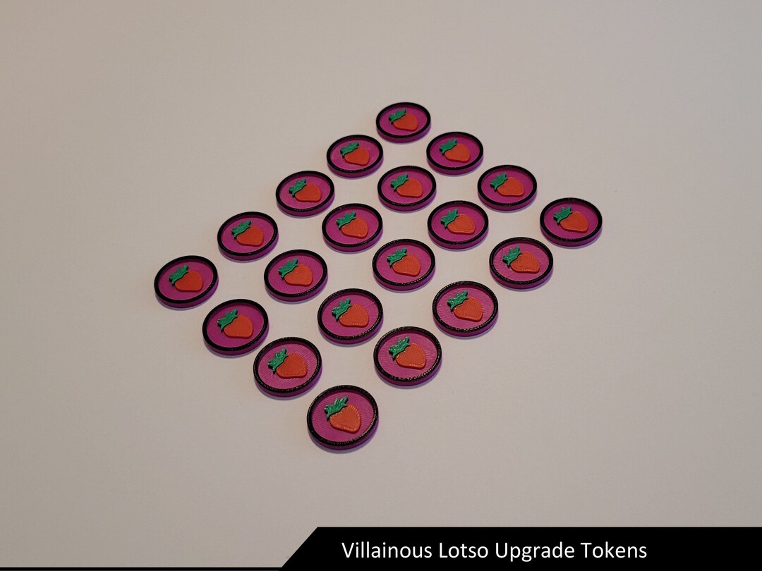 Lotso Upgrade Tokens | Villainous Board Game - Etsy