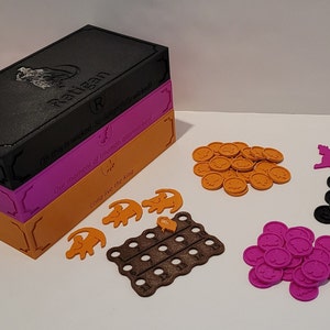 Villainous Character Boxes Complete Set Villainous Board - Etsy