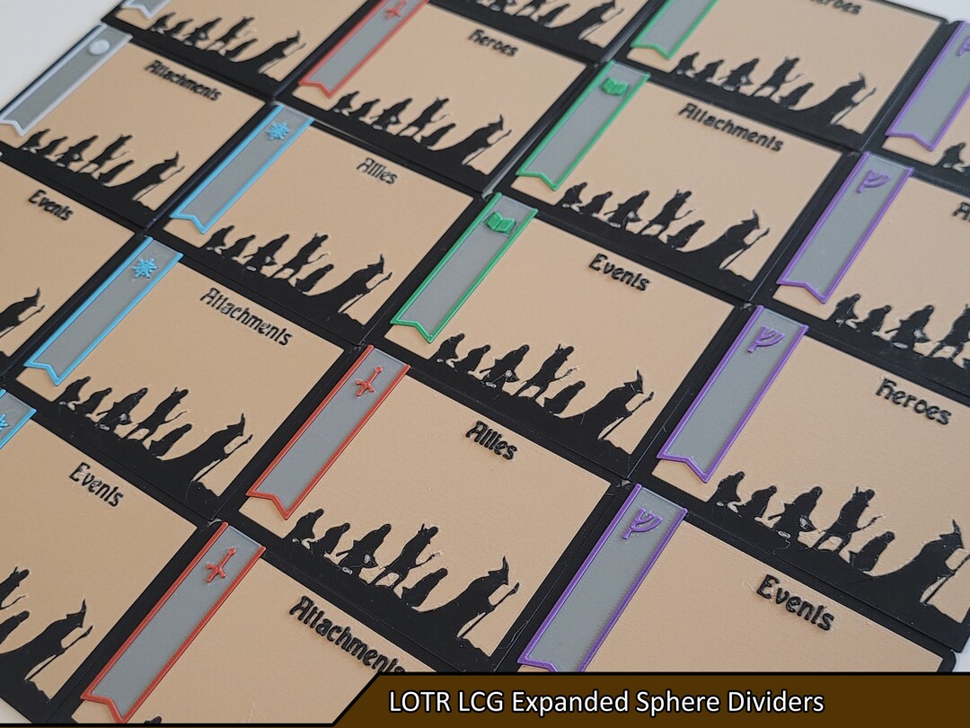 LOTR LCG Expanded Sphere Dividers | Lord of the Rings the Card Game LCG ...