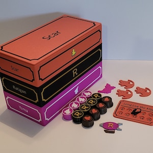 Villainous Character Boxes Complete Set | Villainous Board Game - Etsy