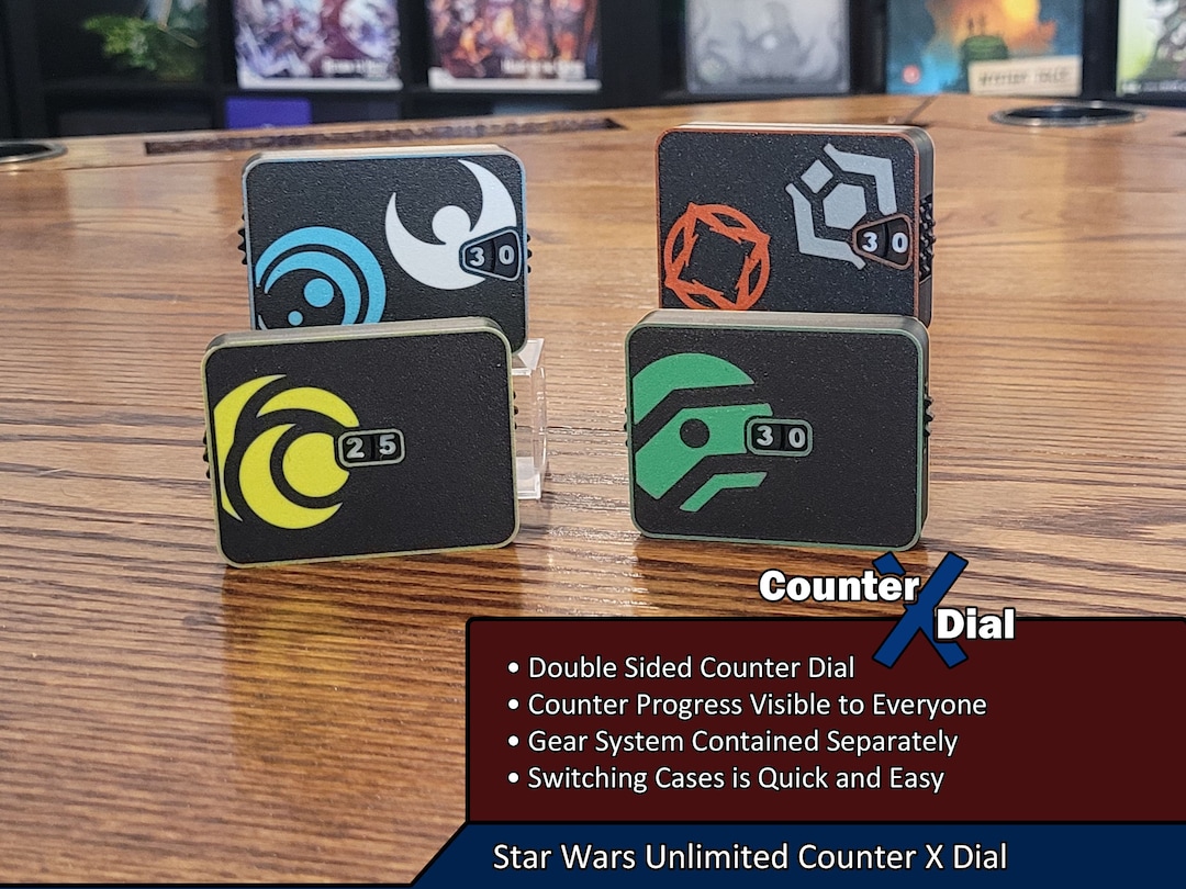 Counter X Dial | Base Health Dial | Star Wars Unlimited TCG - Etsy