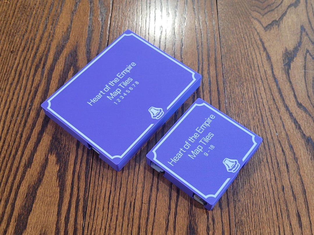 Heart of the Empire Map Tile Storage With Lids | Star Wars Imperial ...