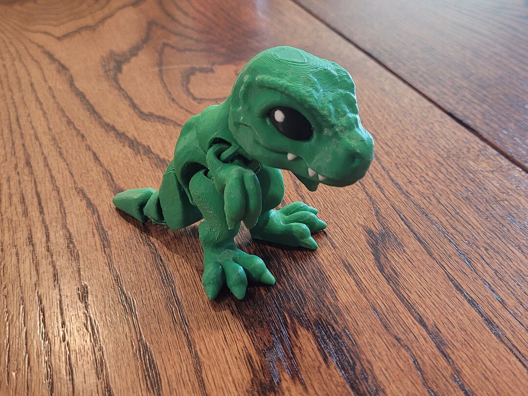 Articulated T-rex Dinosaur | Cinderwing3d | Fidget Toy - Etsy