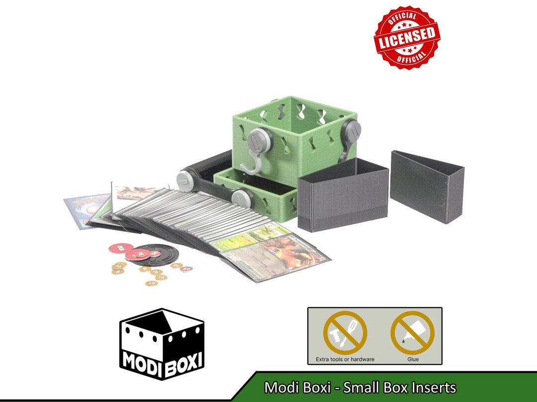 Small Modi Boxi - Choose Your Inserts | Modi Boxi 3D Printed Board Game ...