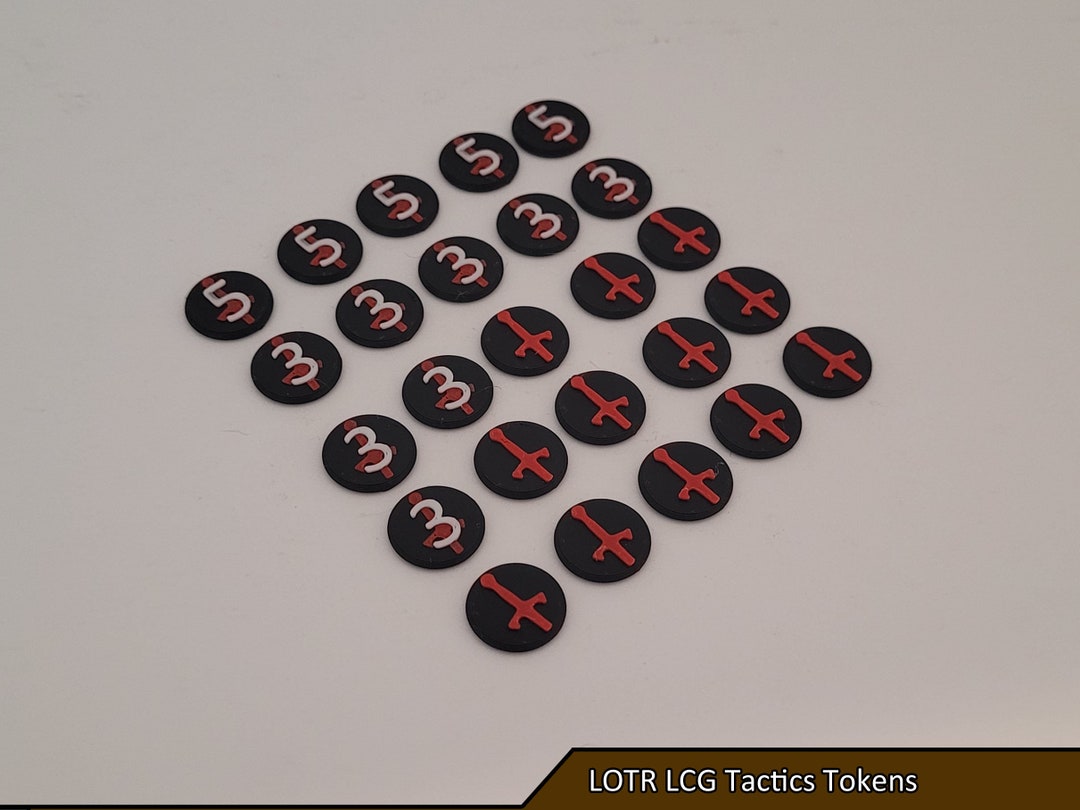 LOTR LCG Tactics Resource Tokens | Lord of the Rings the Card Game LCG ...