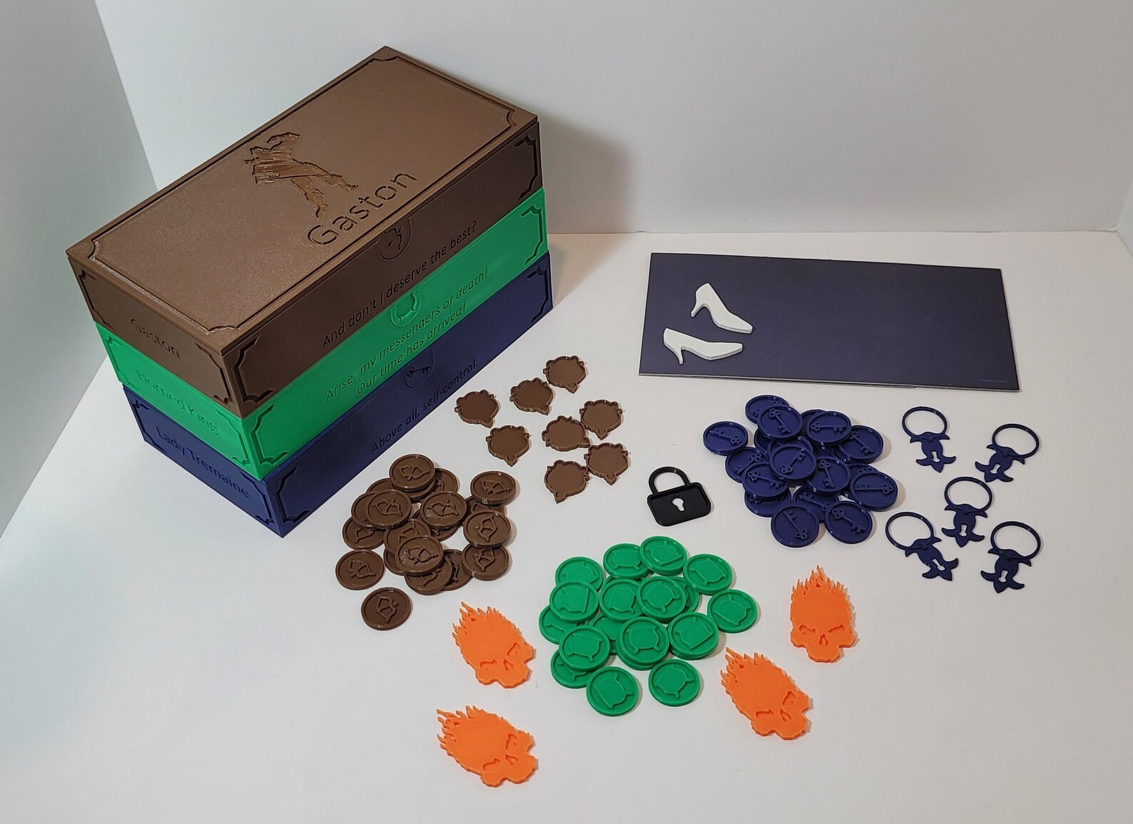 Villainous Character Boxes Complete Set Villainous Board - Etsy
