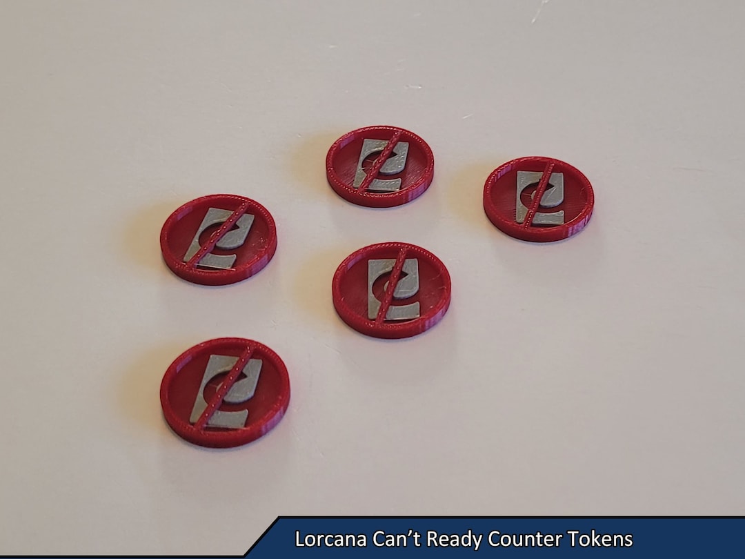 Lorcana Can't Ready Tokens | Lorcana TCG - Etsy