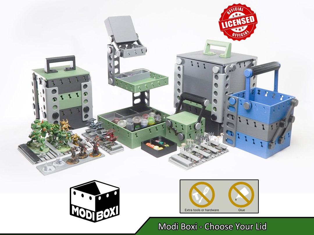 Modi Boxi Lids | Modi Boxi 3D Printed Board Game Storage Solution ...