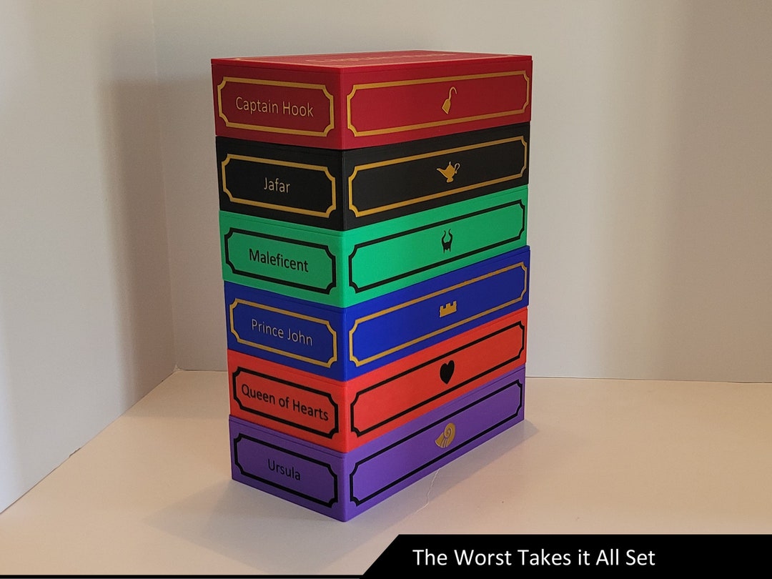 Villainous Character Boxes Base Set | Villainous Board Game | the Worst ...