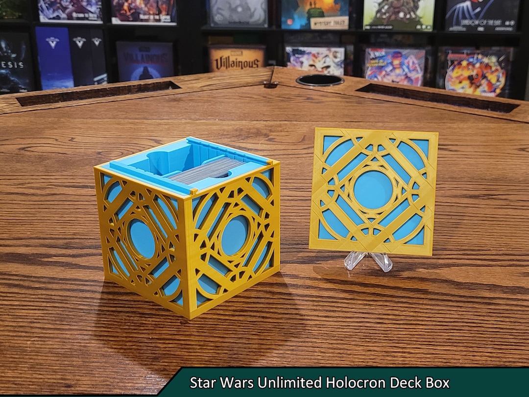 Large Jedi Holocron Deck Box | Star Wars Unlimited TCG | EDH MTG ...