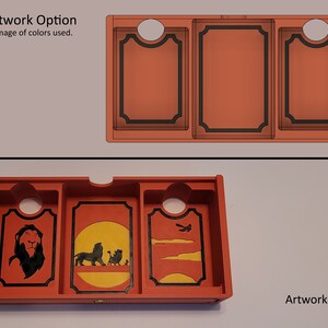 Scar Character Box | Villainous Board Game - Etsy