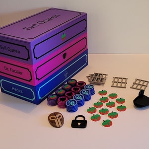 Villainous Character Boxes Complete Set | Villainous Board Game - Etsy