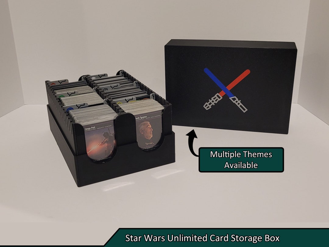 Star Wars Unlimited Large Card Storage Box | Star Wars Unlimited TCG - Etsy
