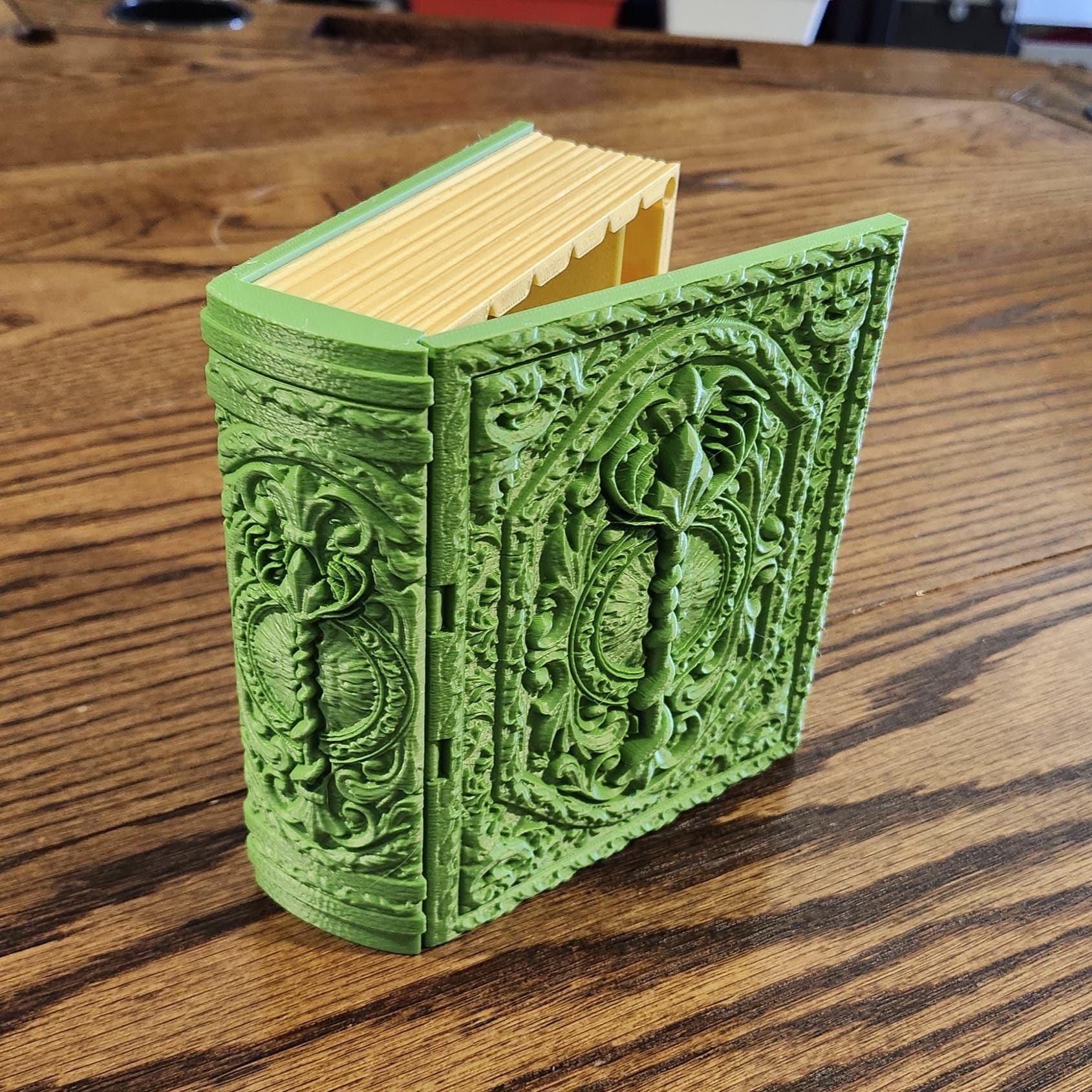Paladin Tome Book Dice Vault and Rolling Tray | Magnetic Case ...