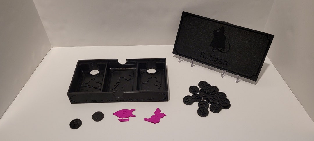 Ratigan Character Box Villainous Board Game - Etsy