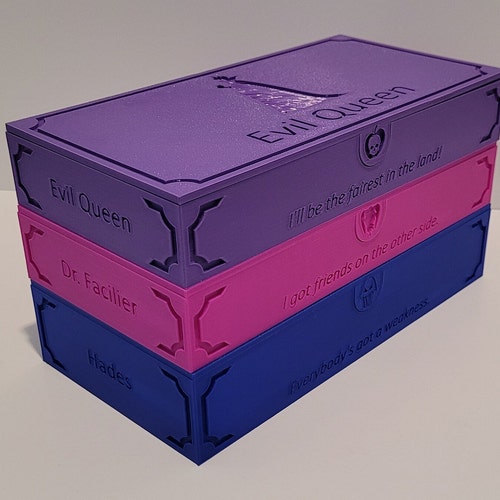 Villainous Character Boxes Base Set Villainous Board Game - Etsy