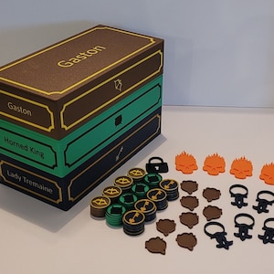 Villainous Character Boxes Complete Set | Villainous Board Game - Etsy