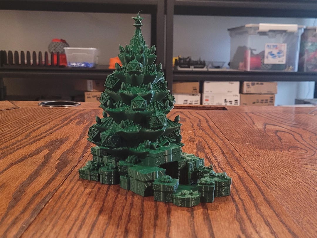 Christmas Tree Dice Tower | Dungeons and Dragons | Dnd | D&D | RPG Game ...
