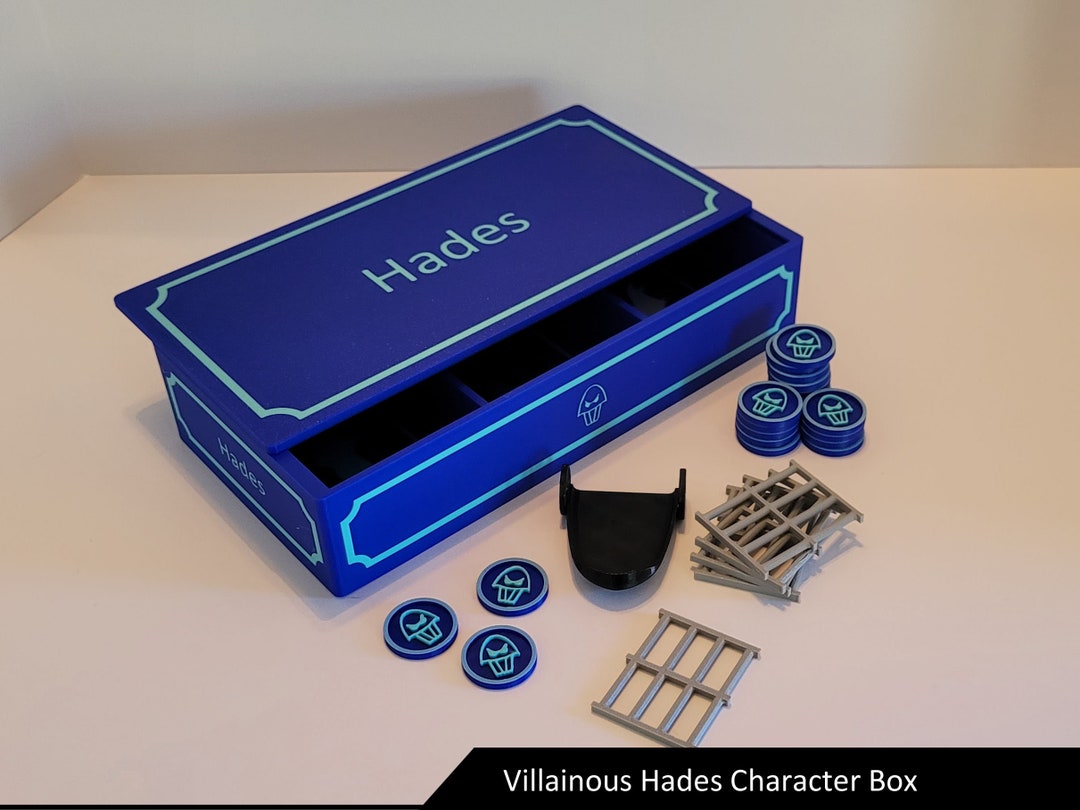 Hades Character Box | Villainous Board Game - Etsy