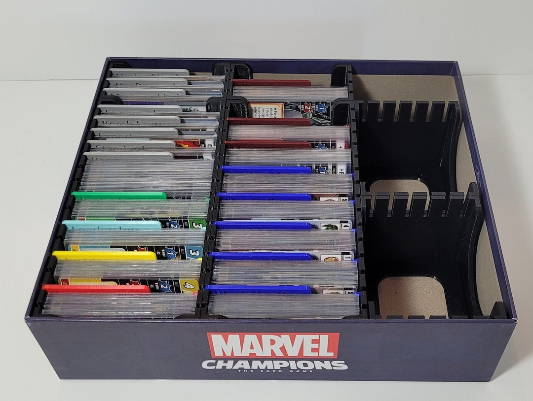 Marvel Champions Storage Insert & Dividers Marvel Champions - Etsy