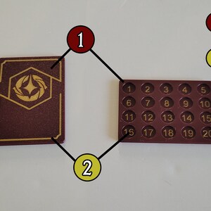 Lorcana Lore Tracker Board | Lorcana TCG - Etsy