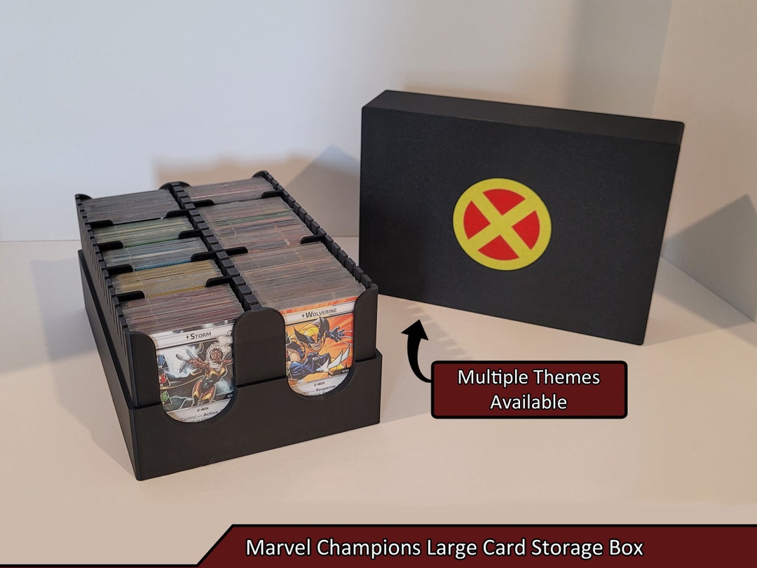 Marvel Champions Large Card Storage Box - X-men Themed | Marvel ...