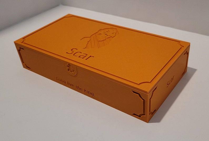 Scar Character Box Villainous Board Game - Etsy