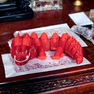 Articulated Huo Long Dragon Fidget Toy - Etsy