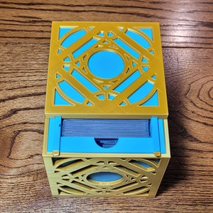 Large Jedi Holocron Deck Box | Star Wars Unlimited TCG | EDH MTG ...