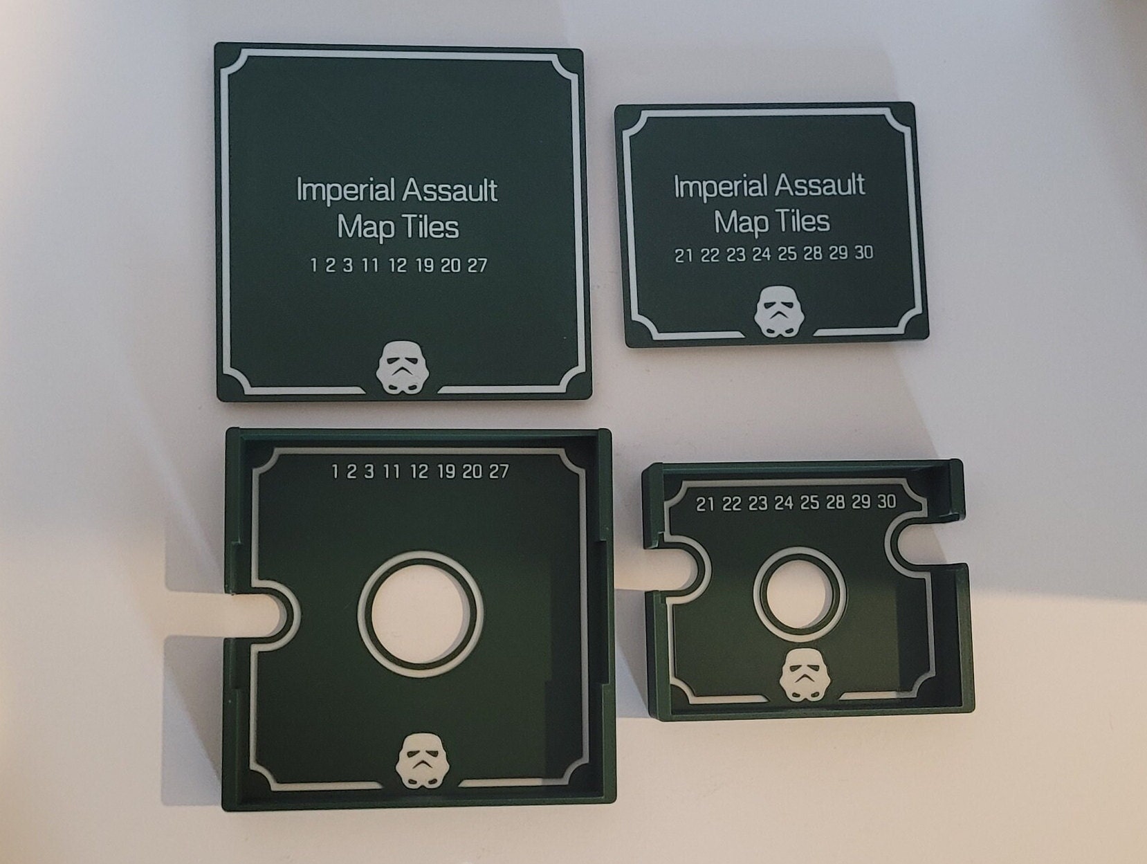 Imperial Assault Map Tile Storage With Lids | Star Wars Imperial ...