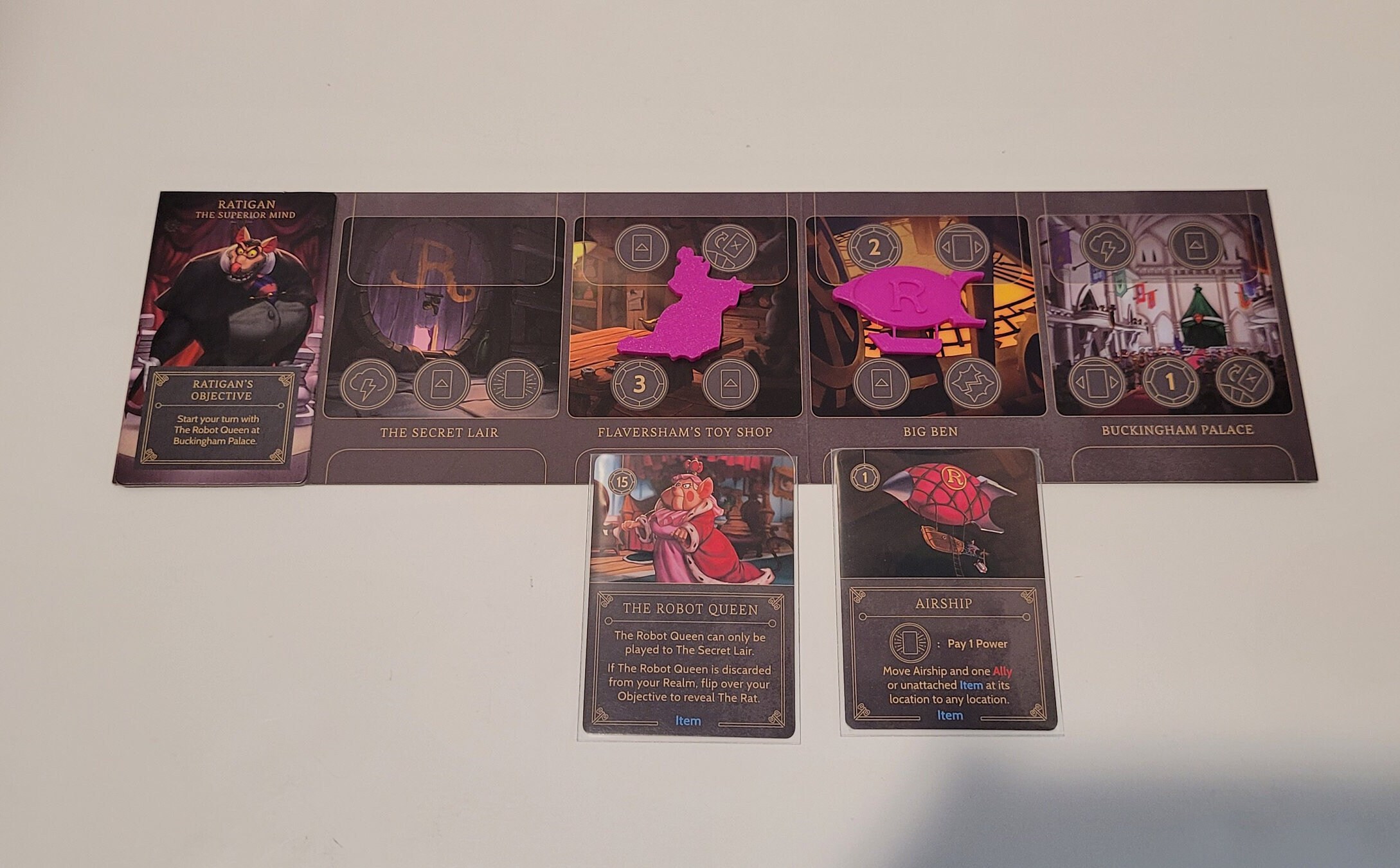 Ratigan Upgrade Tokens Villainous Board Game - Etsy