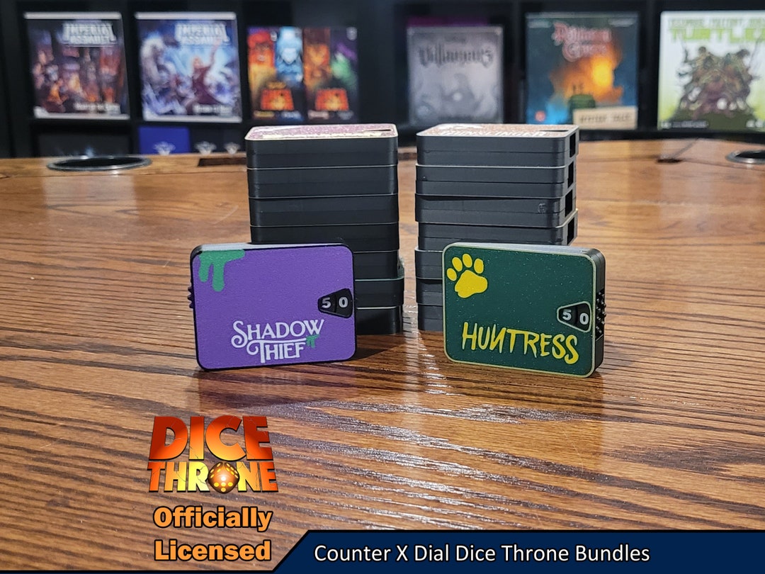 Counter X Dial Dice Throne Bundle Packs | Officially Licensed | Dice ...