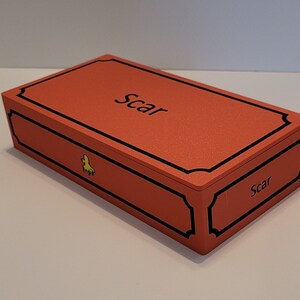 Scar Character Box | Villainous Board Game - Etsy