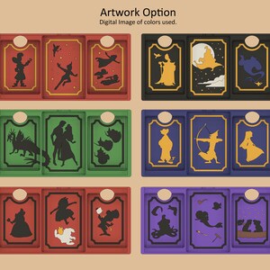 Villainous Character Boxes Complete Set Villainous Board Game - Etsy