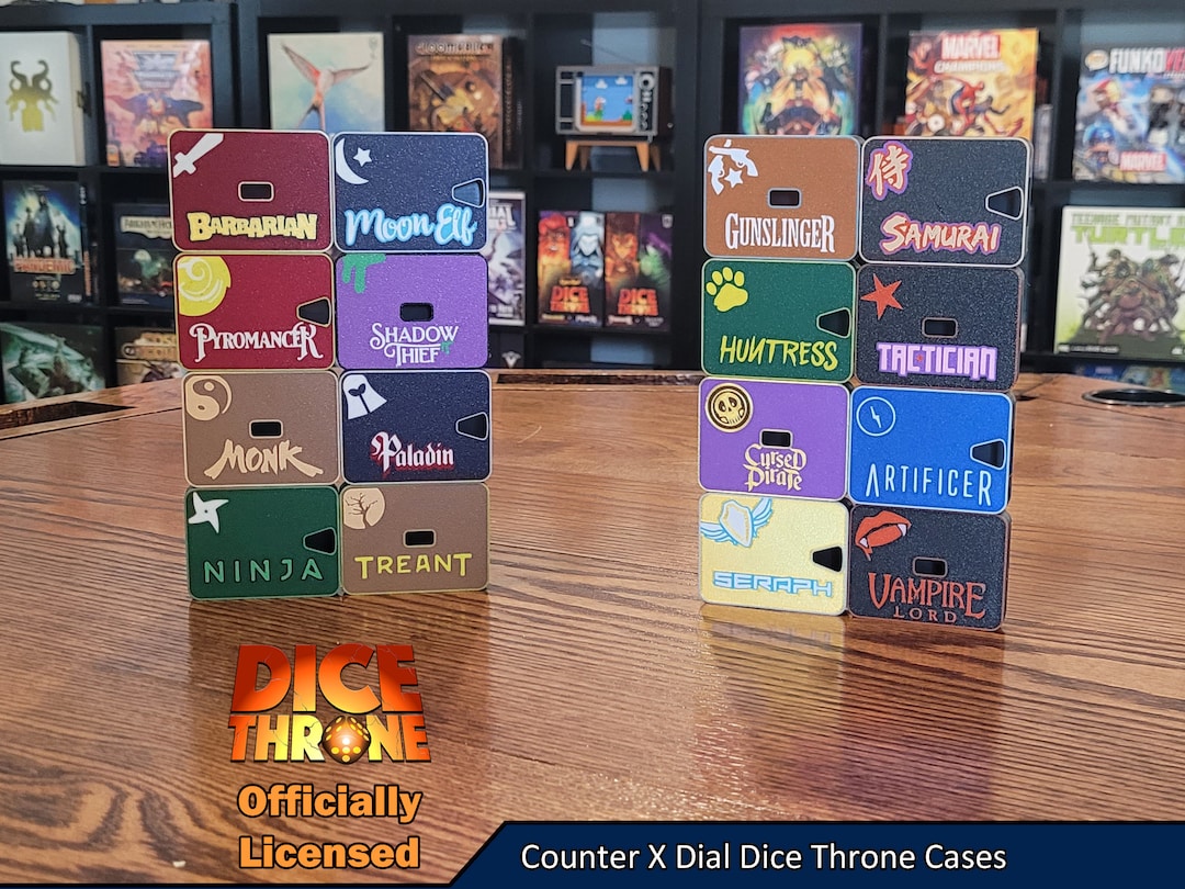 Counter X Dial Dice Throne Cases | Officially Licensed | Dice Throne - Etsy