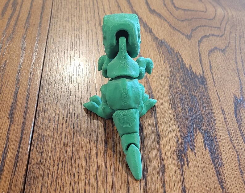 Articulated T-rex Dinosaur | Cinderwing3d | Fidget Toy - Etsy