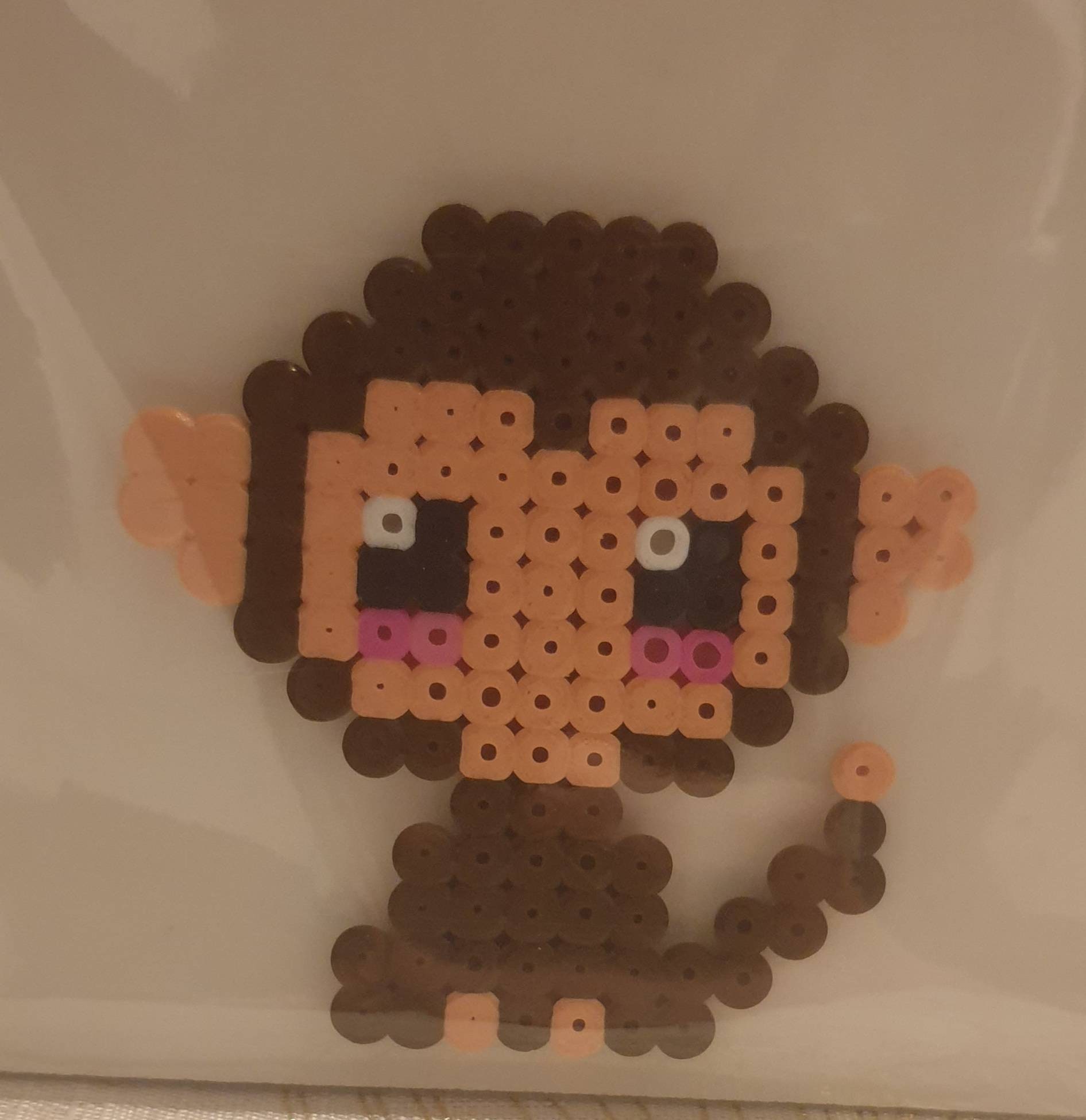 Monkey Hama Bead Design - Etsy