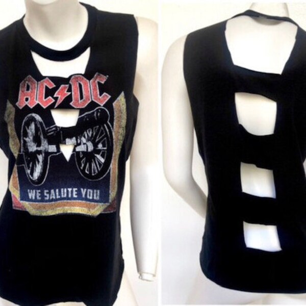 Cut up Band Shirt - Etsy