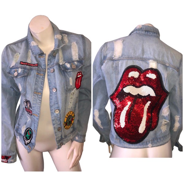 Rolling Stones Patch - Etsy