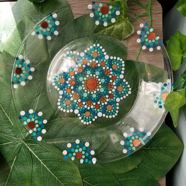Mandala Plate - Etsy