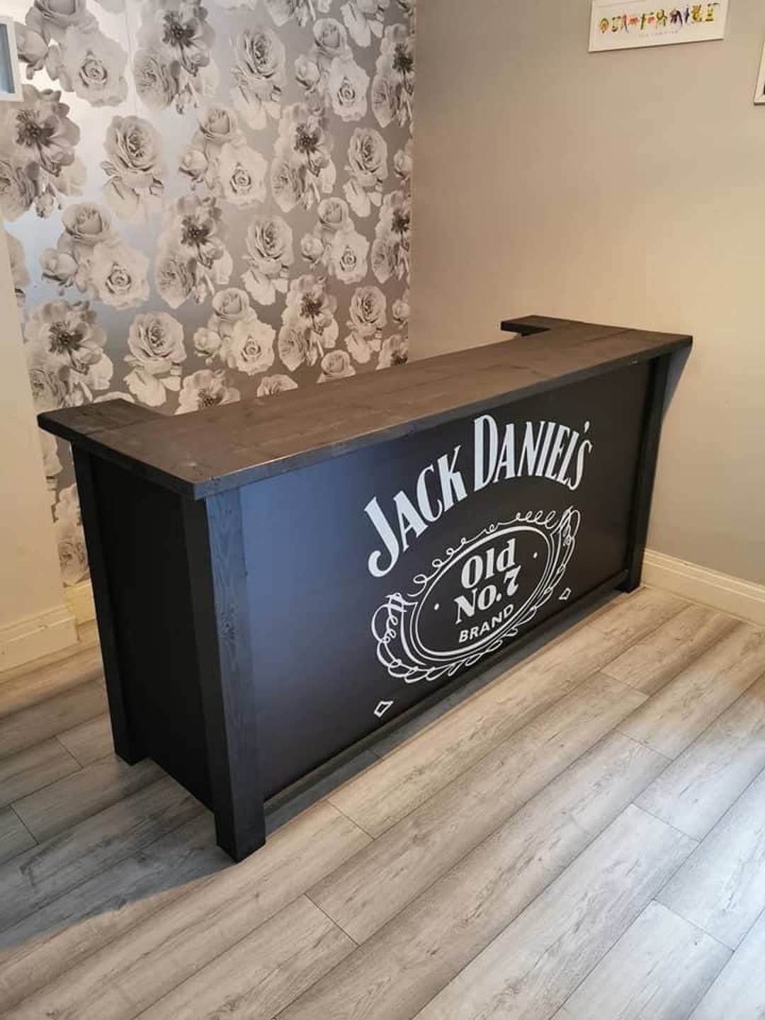 Jack Daniels 6ft X 3ft White Bar Sign Man Shed Sign - Etsy UK